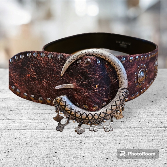 suzi oher | Accessories | Suzi Oher Distressed Western Belt | Poshmark